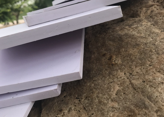 0.3g / Cm3 Density Decorative Foam Board , Modeling Making Pvc Sheet ...