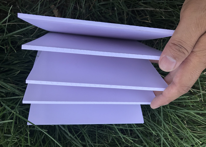 Polyvinyl Chloride Pvc Sign Board , Interior Solid Pvc Sheet For Furniture